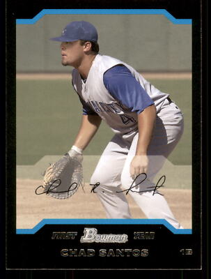 2004 Bowman Chad Santos #212 FY, RC Kansas City Royals | eBay