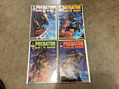 Dark Horse a Predator Cold War Comics complete series 1-4 | eBay