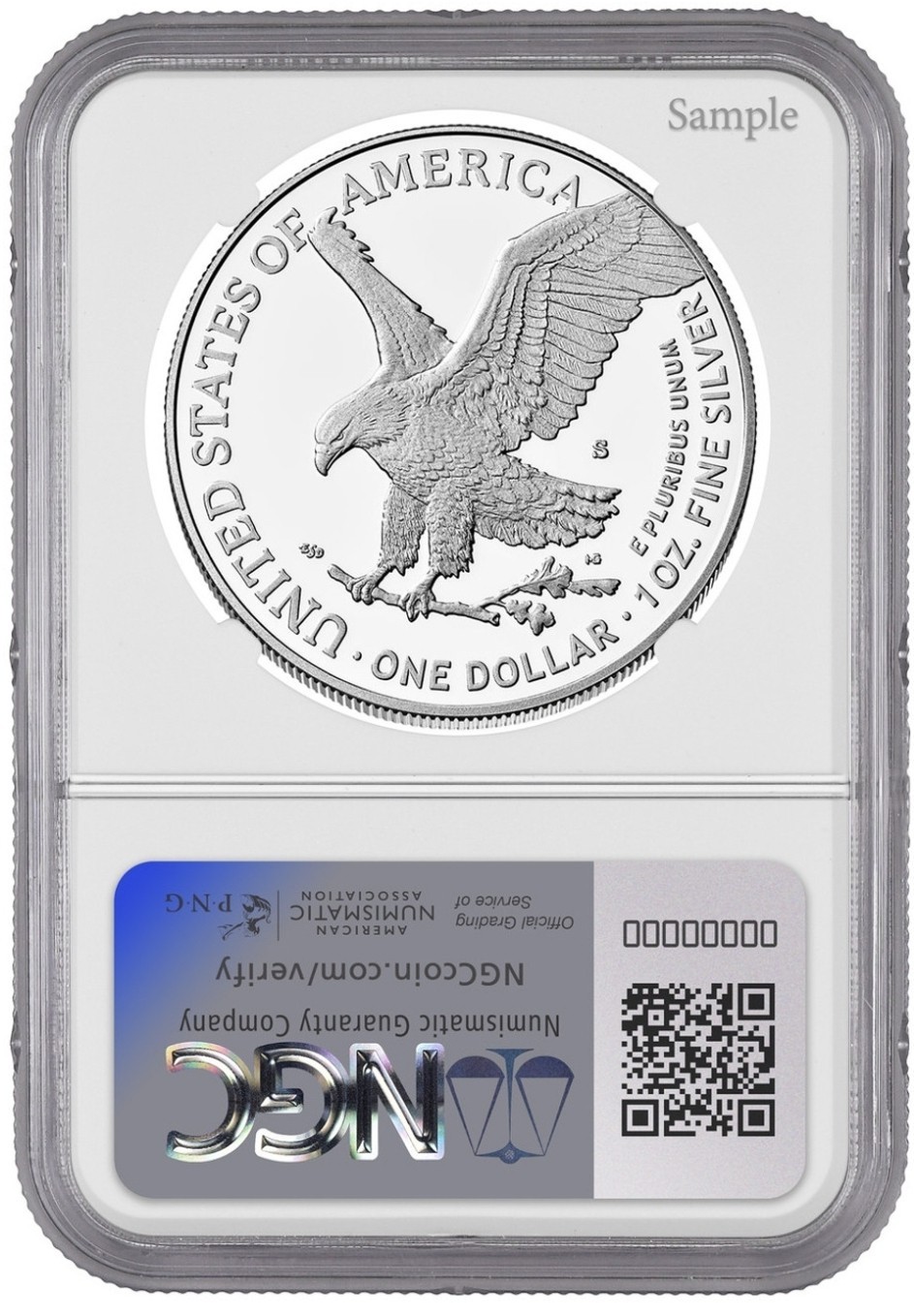 2025-S Proof $1 250th NAVY US Privy Silver Eagle NGC PF69 UC Brown ...