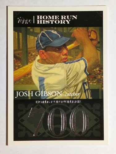 2007 Topps Gibson Home Run History #JG88 Josh Gibson | eBay