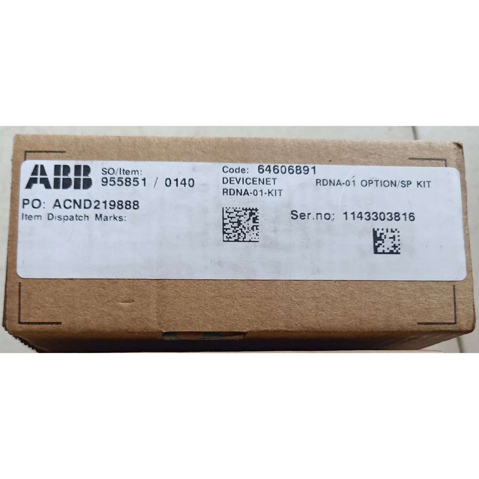 Brand New ABB RDNA-01-KIT RDNA-01-KIT Free Shipping#LJ | eBay
