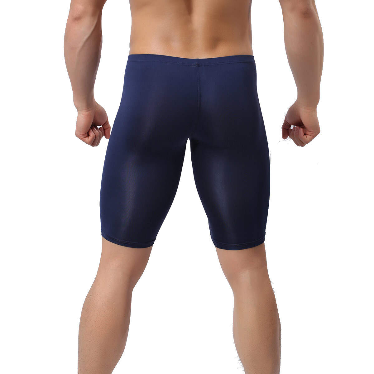 Mens Bodybuilding Muscle Tight Fit T-shirt Long Johns Sexy Boxer Briefs ...