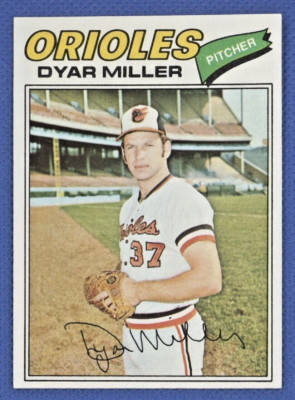 1977 Topps Set-Break # 77 Dyar Miller Baltimore Orioles EXMT-NRMT .99 ...