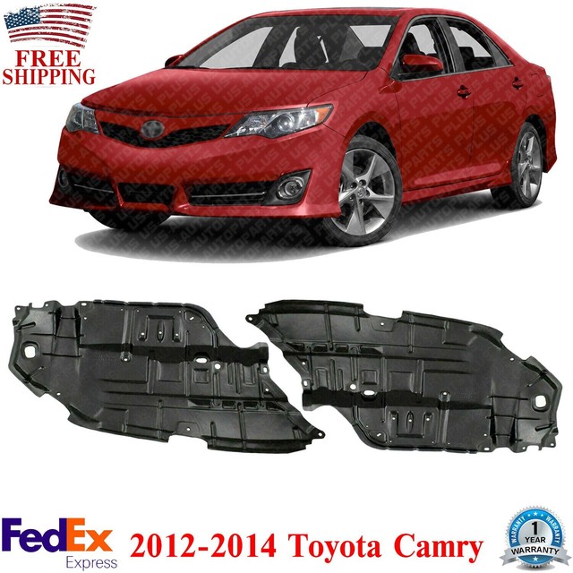 Engine Splash Shield Driver & Passenger Side LH RH To1228178 To1228177 ...