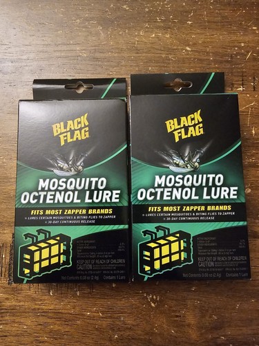 Black Flag Mosquito Octenol Lure Fits Most Zapper Brands Lot Of 2 bz ...