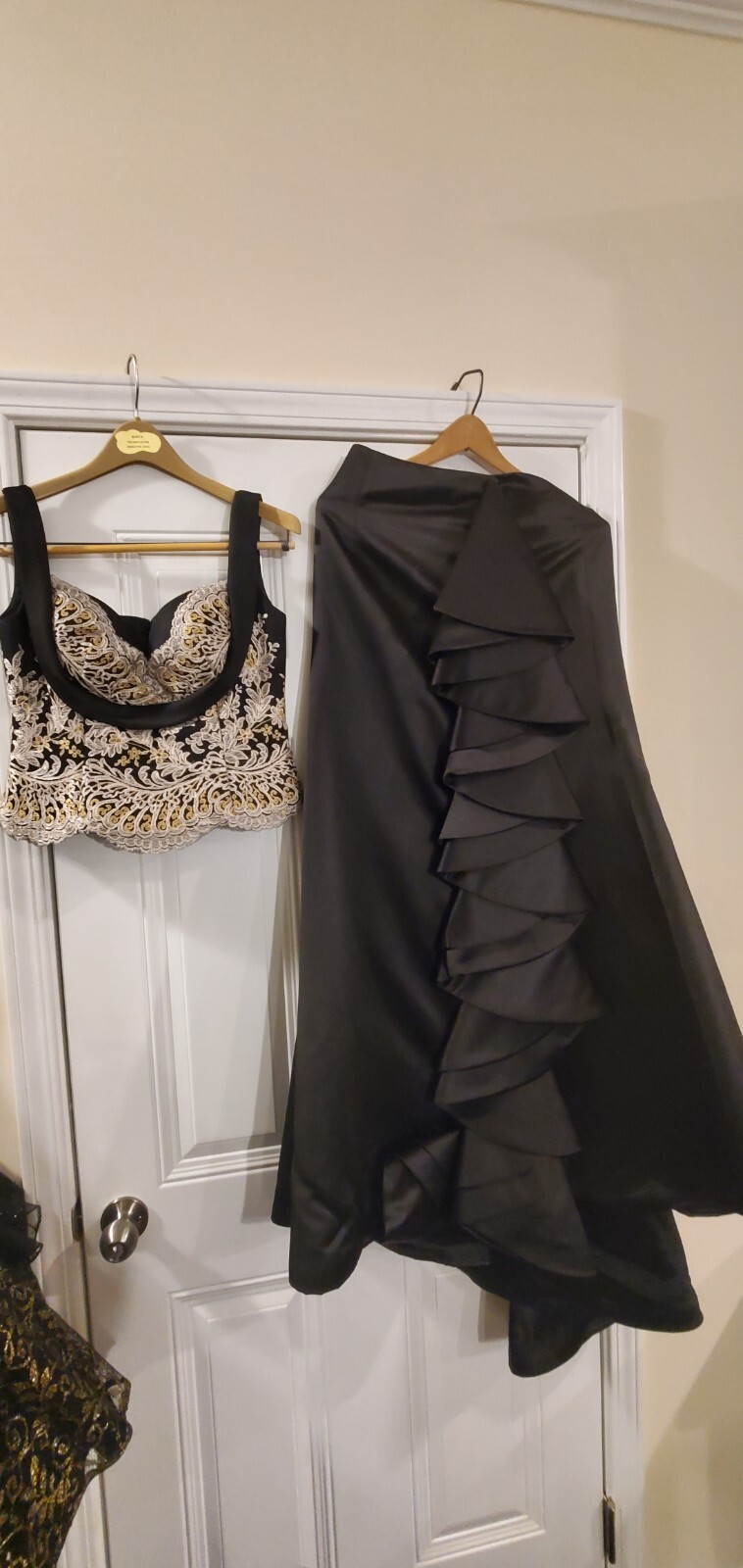 Victorian Style Ruffle Pleated Two Pieces Lace Top b… - Gem