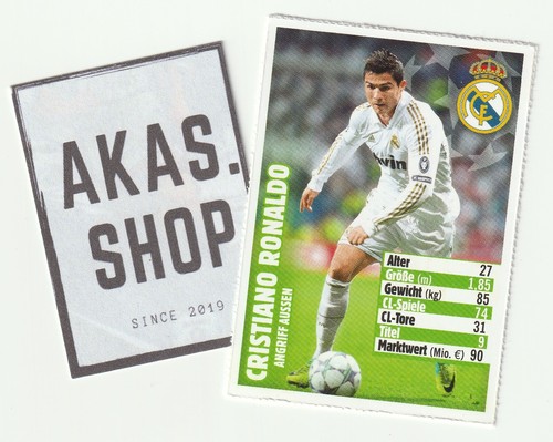 Cristiano Ronaldo Bravo Sport Trading Card 2012 Real Madrid CF Portugal ...