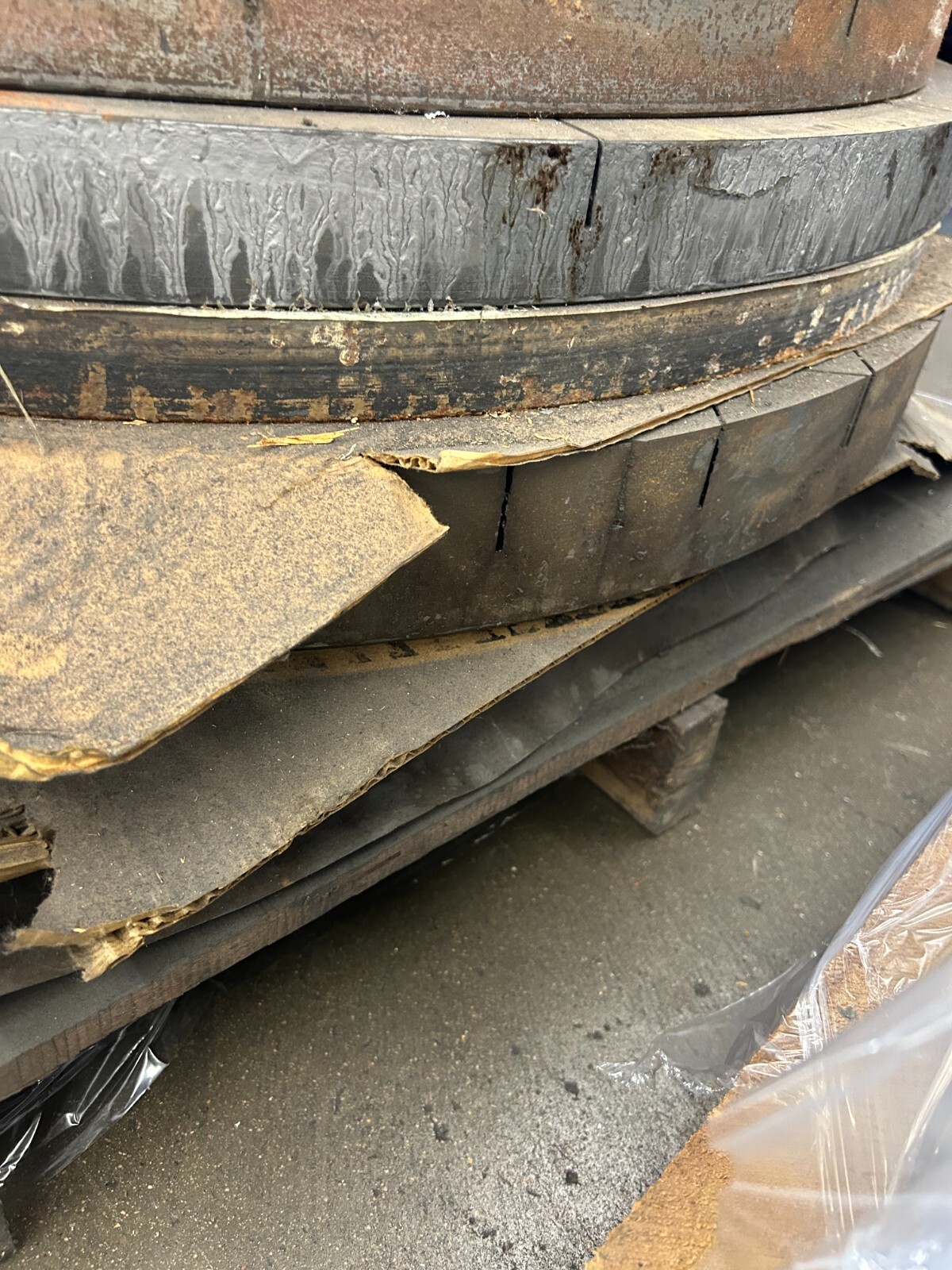 36" Spitfire Cast Iron Serrated (Cross-Hatch) Lapping Plate (never used ...