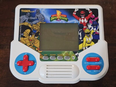 Mighty Morphin Power Rangers Tiger Electronics Handheld Game Hasbro ...