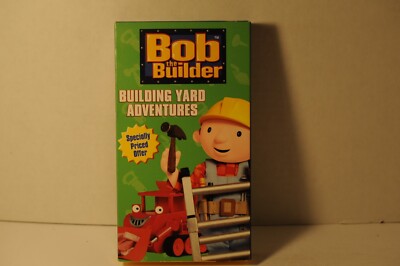 Bob the Builder, Building Yard Adventures , Children Animated VHS tape ...
