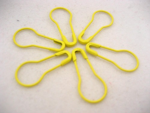 assorted Calabash Shape Safety Pin Pear Gourd Shape Coilless tag ...