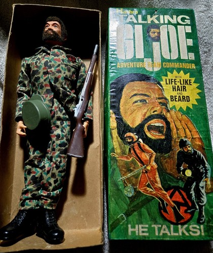 GI JOE TALKING ADVENTURE TEAM COMMANDER IN BOX #7400 , 1970 RARE! | eBay