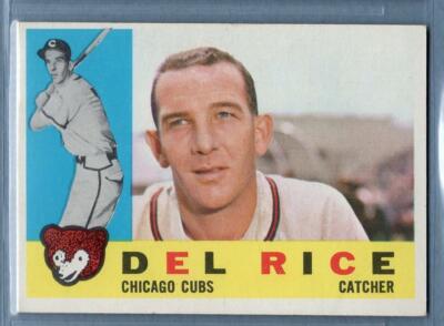1960 Topps #248 Del Rice EX-MT GO560 | eBay