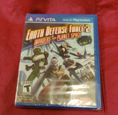 Earth Defense Force 2 Invaders From Planet Space PS VITA NEW ...