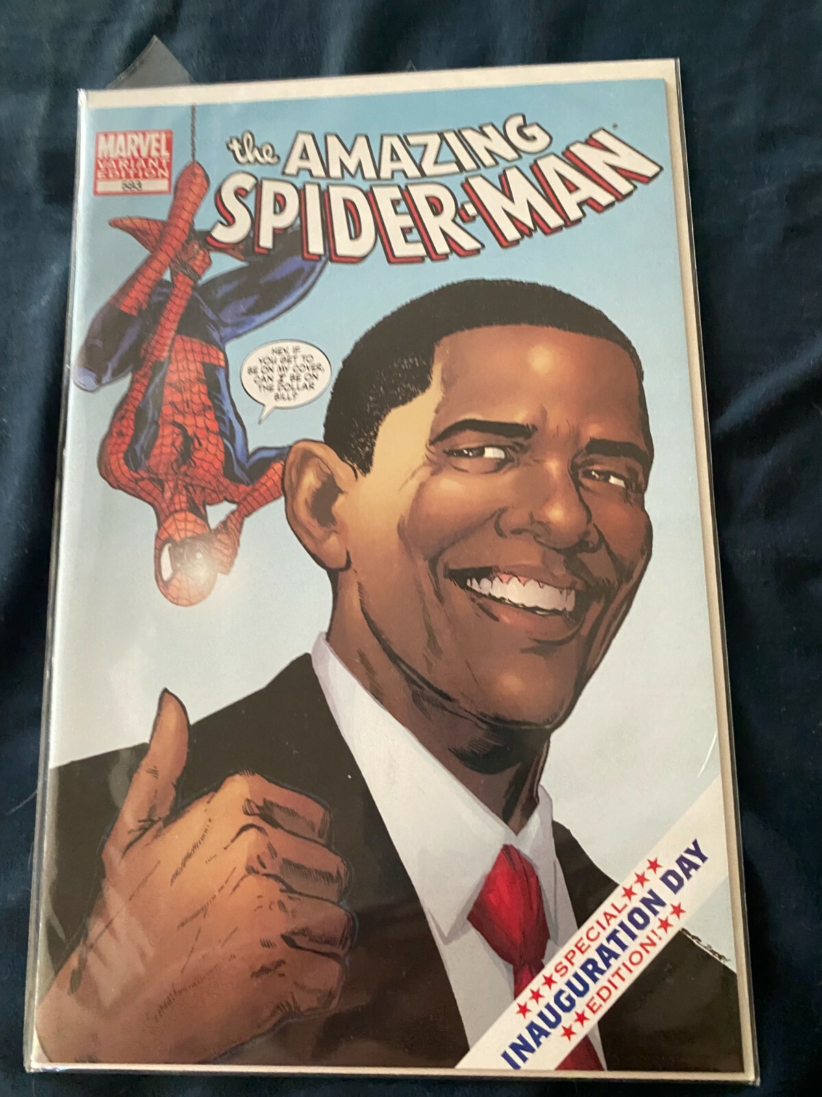 Amazing Spiderman #583 Complete Set of 6 Variant Comics President Obama ...