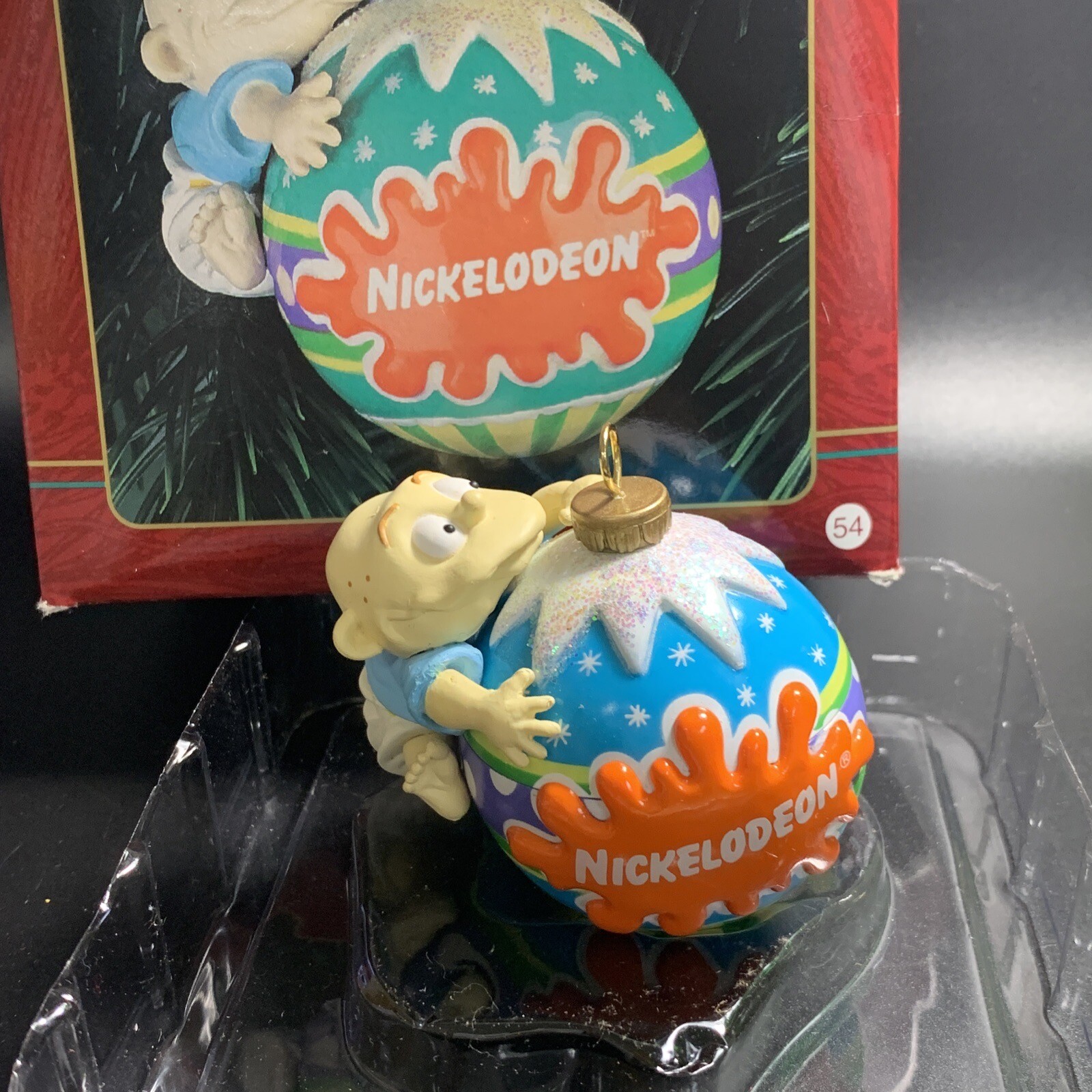carlton cards havin a ball rugrats Christmas Ornament Tommy No 54 ...