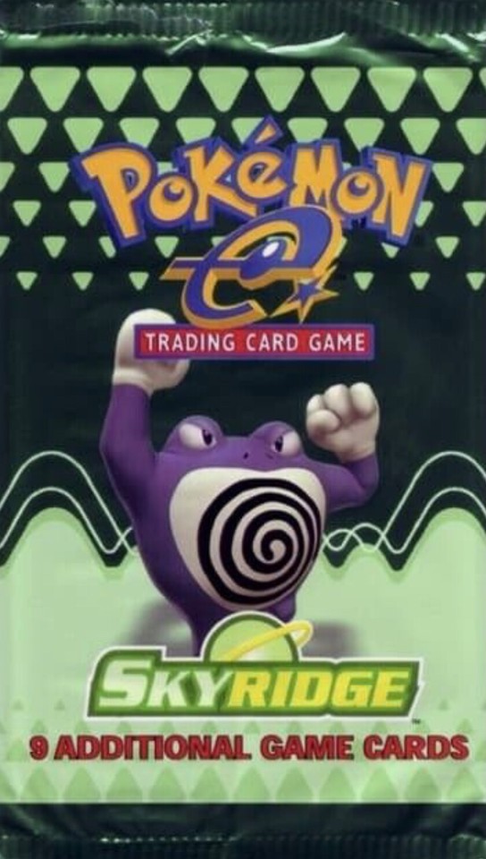 2003 Pokemon Card Game (TCG) - SKYRIDGE Empty Booster Packs Wizards of ...
