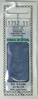 Madeira 100% PURE SILK 4-Strand Hand Embroidery Thread Colour 1712 ...