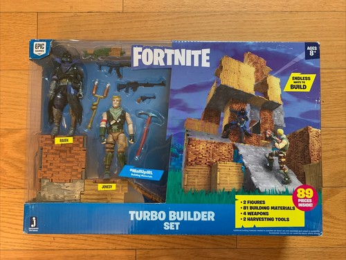 Fortnite Turbo Builder Set 2 Figure Pack, Jonesy & Raven 191726006404 ...