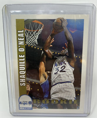 1992-93 NBA Hoops Shaquille O’Neal SHAQ ROOKIE RC #442 | eBay