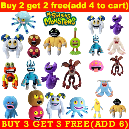 My Singing Monsters Plush Toy Wubbox Furcorn Mammott Stuffed Doll Toy ...