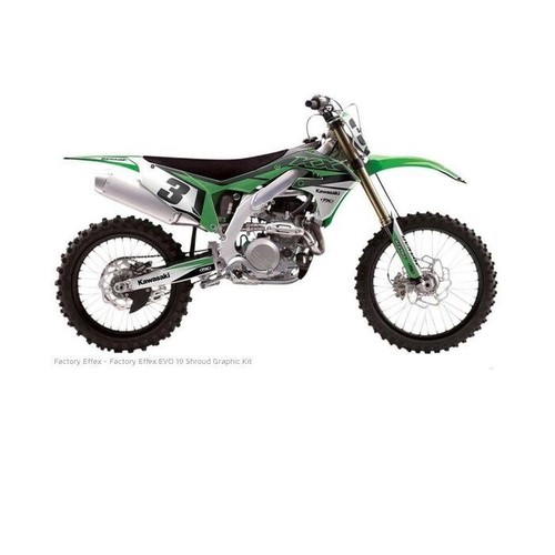 Factory Effex Stickers - Kawasaki KX450F 09-11 Evo 19 Shroud Kit | eBay