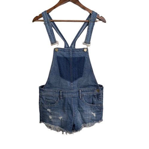 Blank NYC Women's Distressed Shadow Pocket Frayed Cut Off Short ...