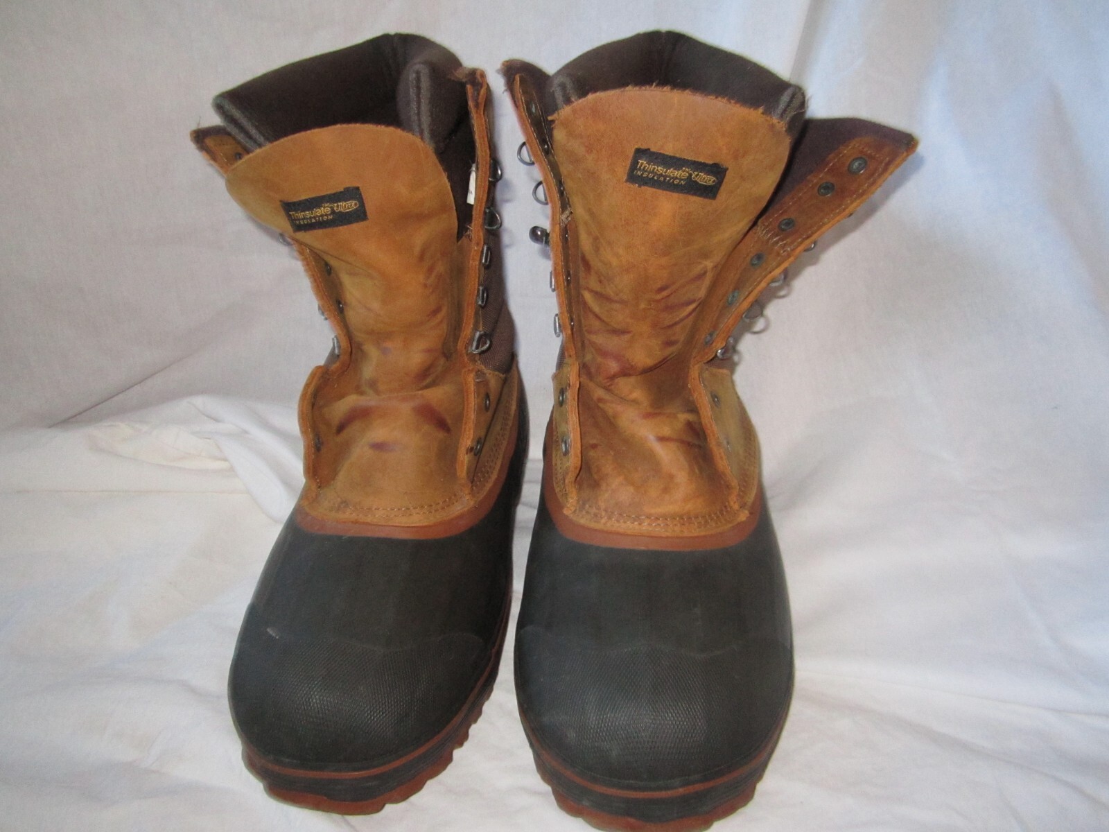 Lacrosse ICE KING Insulated Winter Boots Ice Fishing Mens Size 14 With ...