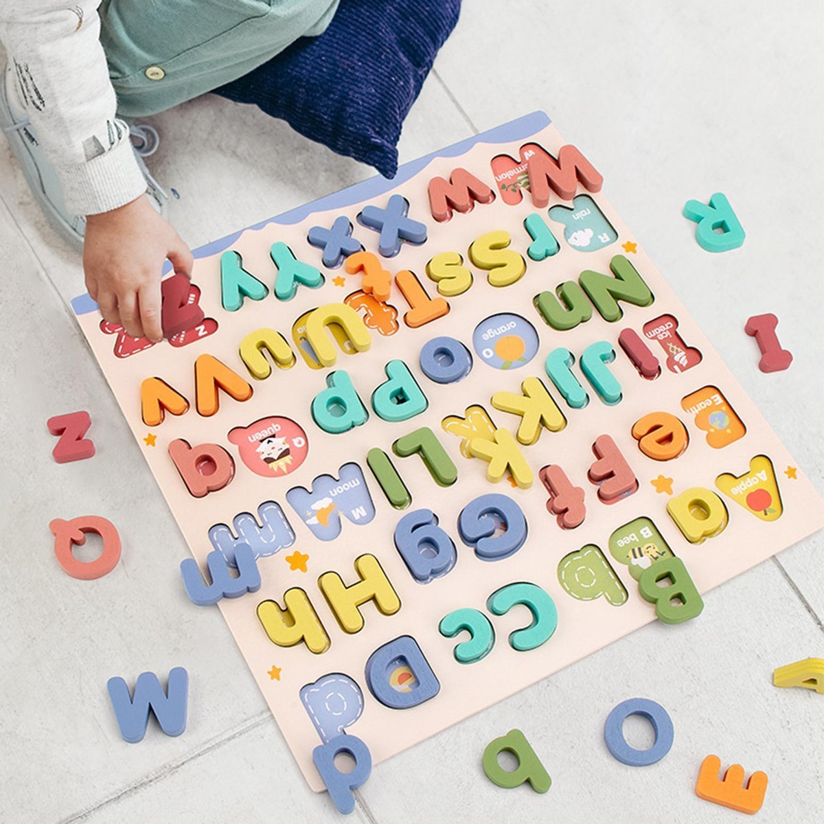 Uppercaselowercase Wooden Letters Literacy From Early Years Resources Uk