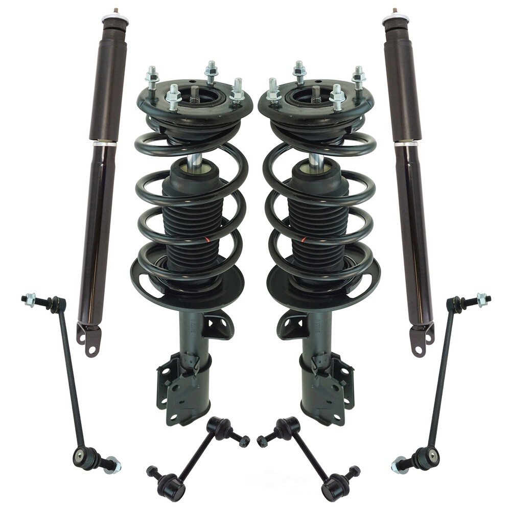 Suspension Kit-8 Piece Complete Strut Assembly and Shock Absorber Kit ...