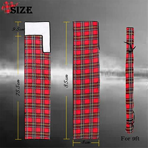 Maxcatch Fly Fishing Rod Bag Thicken Cotton Cloth Sock for 9ft 4pcs ...
