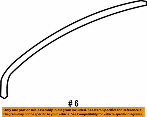 75985-48020 Toyota Stripe, front door, no.3 rh 7598548020, New Genuine ...