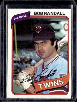 1980 Topps #162 Bob Randall | eBay