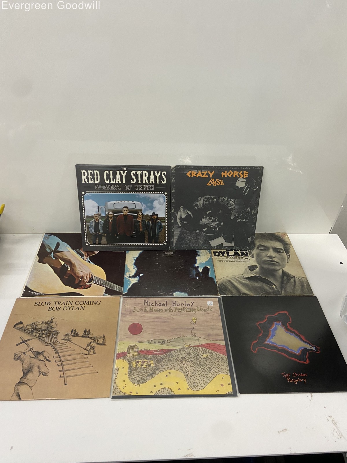 8 vinyl records (The Red Clay Strays, titled Moment of Truth ...