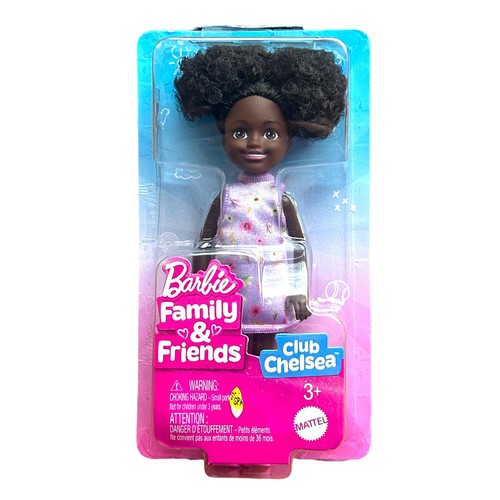 Mattel Barbie Family And Friends Club Chelsea Brunette Floral Dress ...
