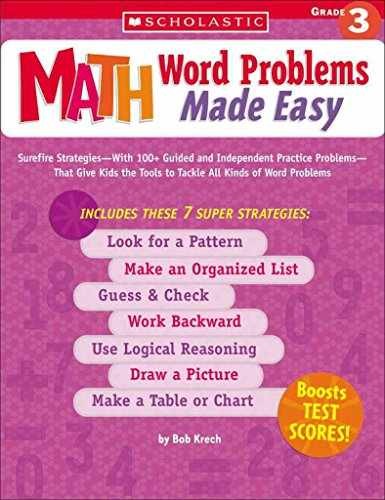 Math Word Problems Made Easy, Grade 2 - Paperback, by Bob Krech - Good o 9780439529709| eBay