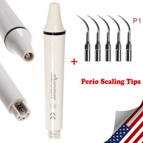 USA Dental Ultrasonic Piezo Scaler Handpiece + 5pcs Scaling Tips P1 For ...