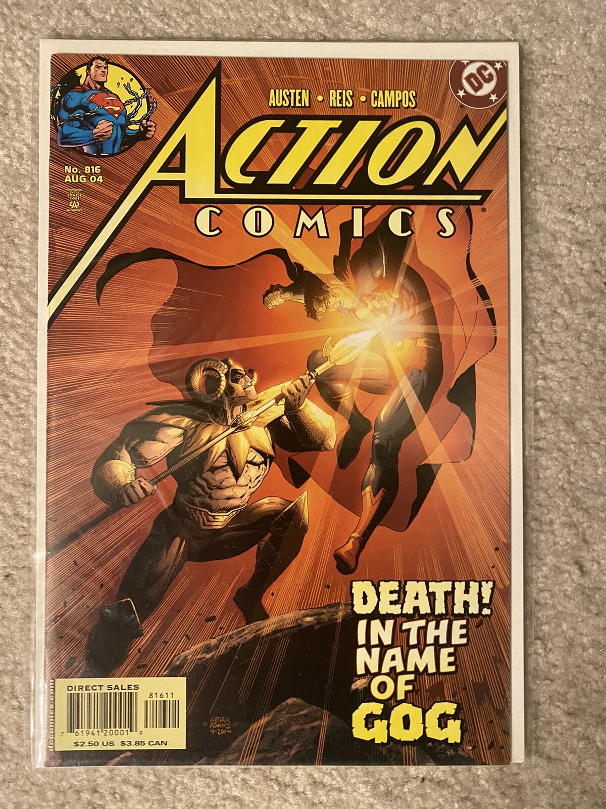 DC Comic Book Action Comics #816 Superman | eBay