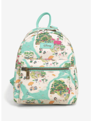Loungefly x Disney Lilo & Stitch Island Map Mini Backpack | eBay