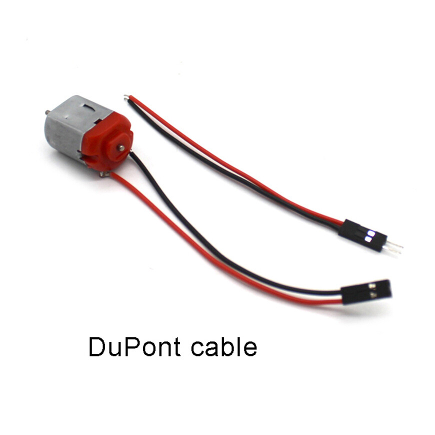 DC3V Type-130 motor JST Connector / DuPont Cable / Crocodile Clip for ...