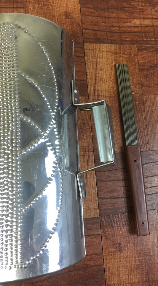 Guira, 12” X 5” with Scraper. Guira Metal Para Merengue Bachata Y ...