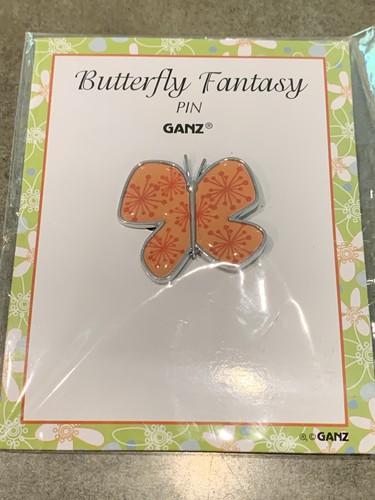Butterfly Fantasy Pin by Ganz | eBay