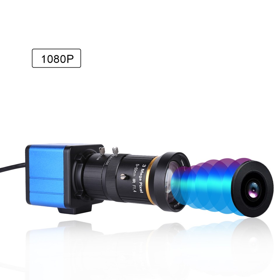 1080P HD USB Camera Computer Camera Webcam 2 Megapixels 80Degree Wide ...