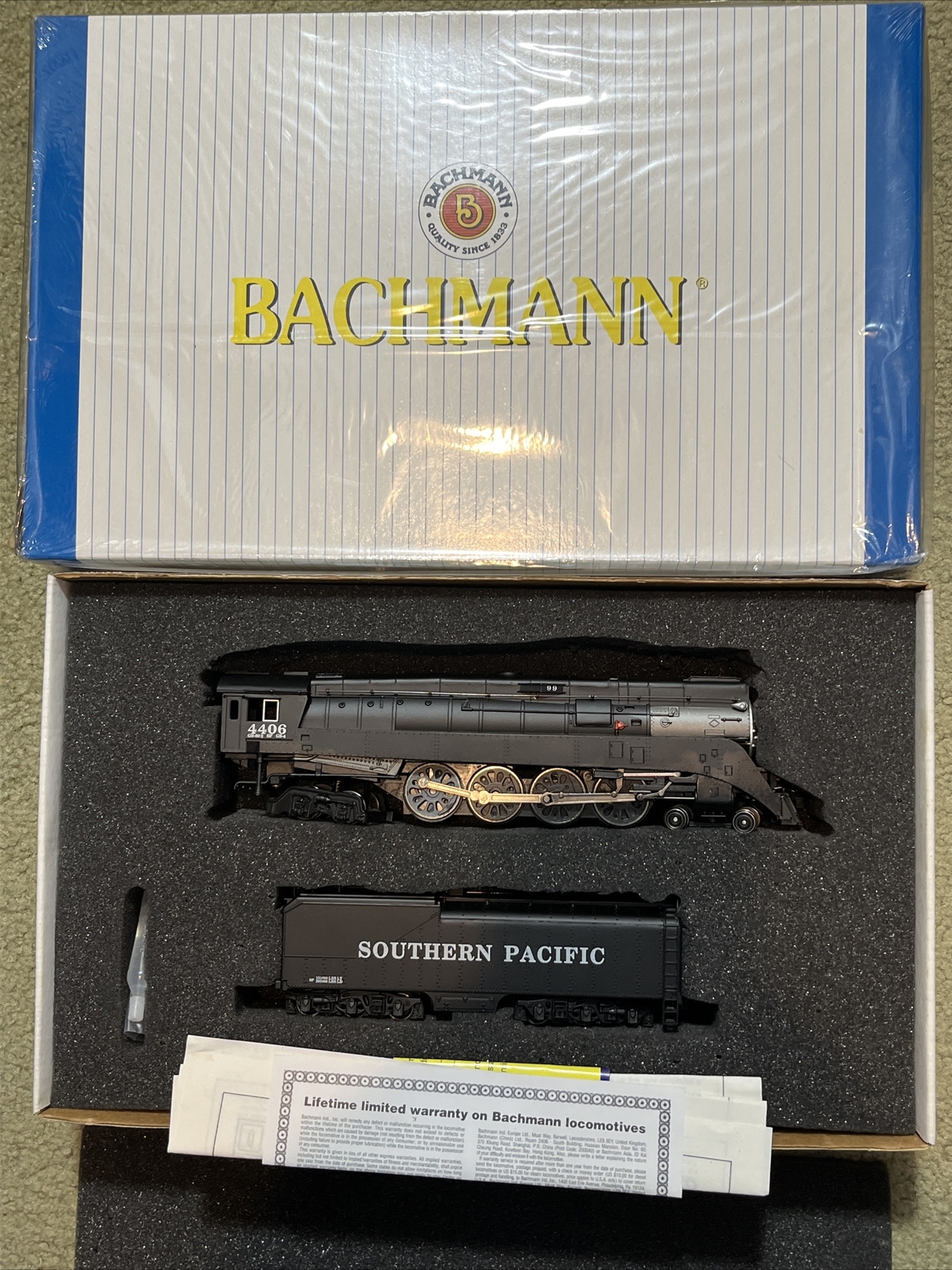 Boxed NEW! HO Train Engine 14” Box Lot Locomotive # 4000 Auto Train ...