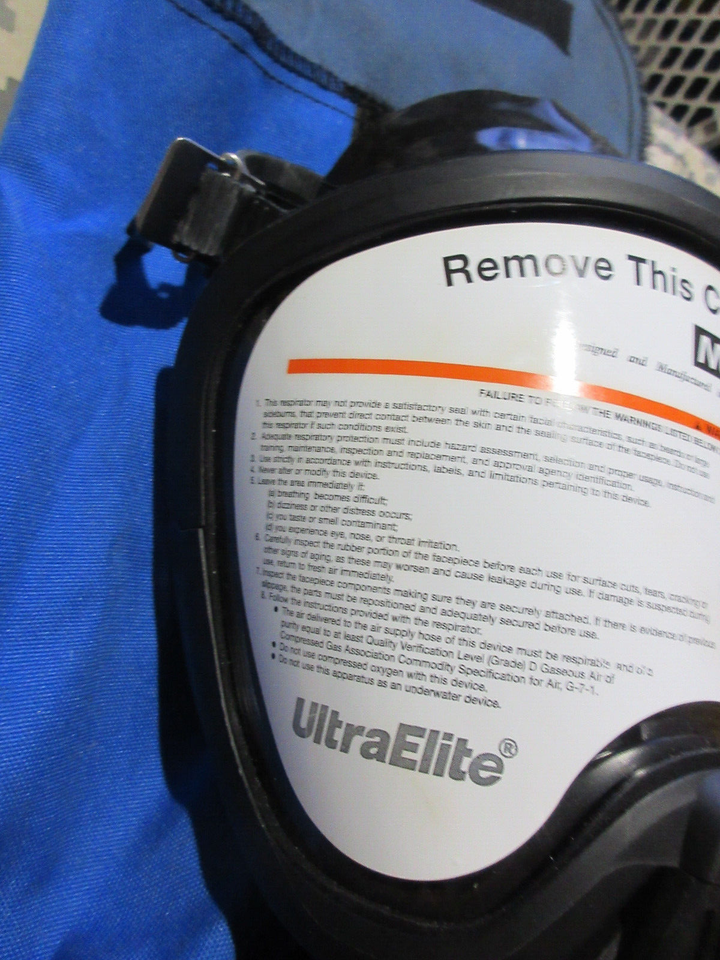 MSA Ultra-Elite CBRN Gas Mask with 40mm NATO CBRN Approved Filter | eBay