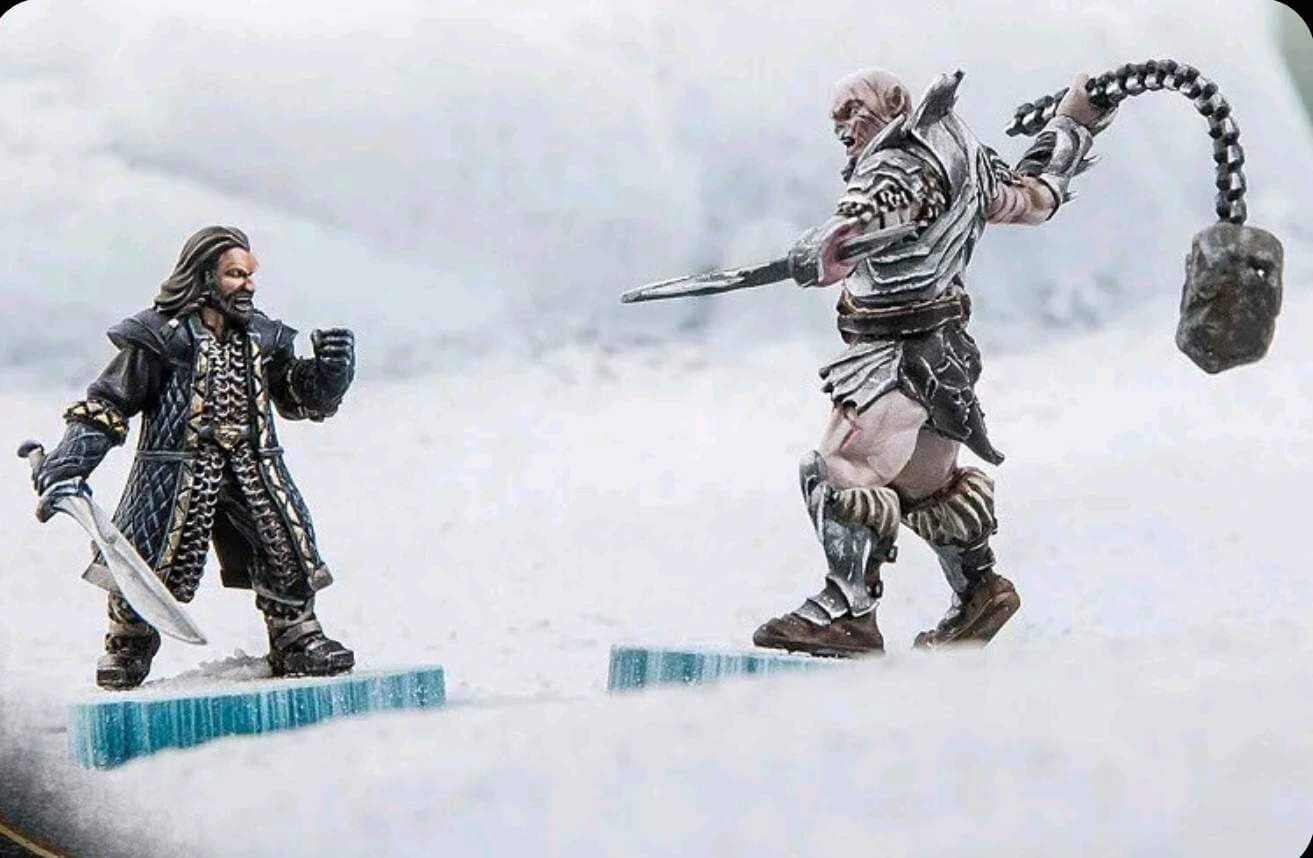 Games Workshop Forgeworld Thorin Oakenshield & Azog Diorama BNIB New ...