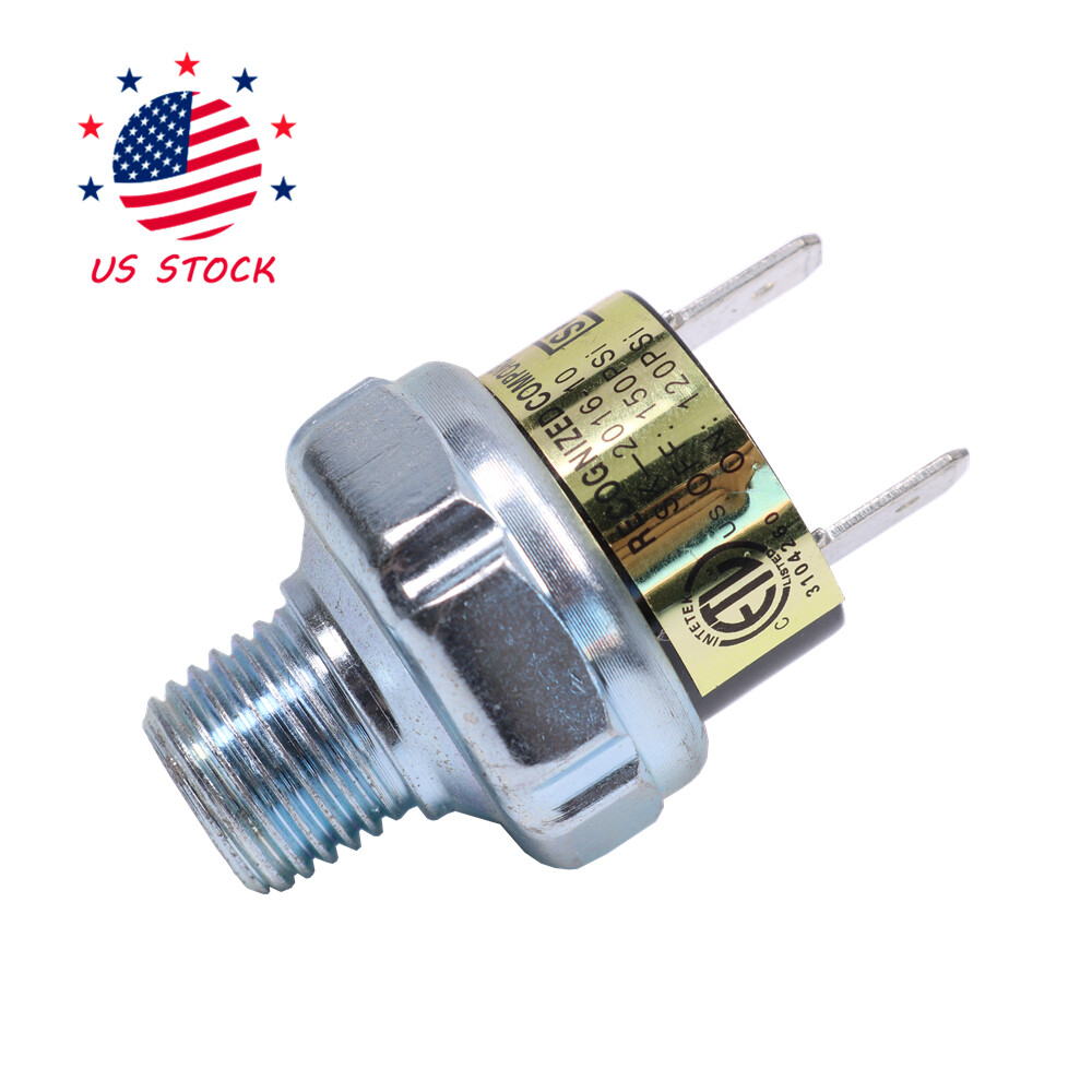 12V 120-150 PSI Pressure Switch Husky Air Compressor Parts Repair Tool ...
