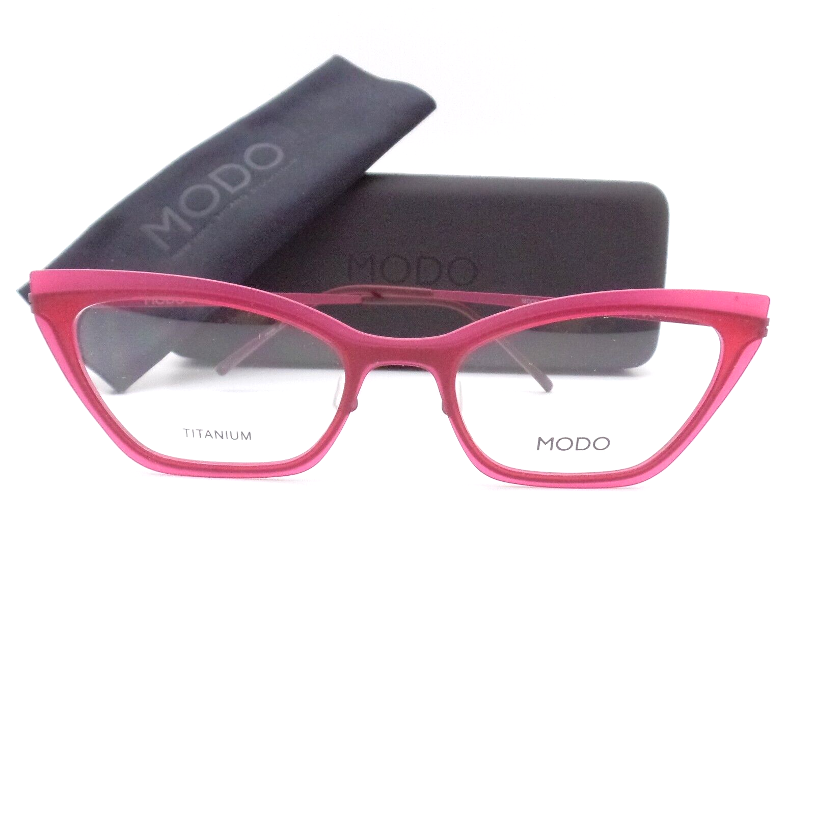 MODO 4106 Burgundy Titanium 51mm New Eyeglass Frame Authentic | eBay
