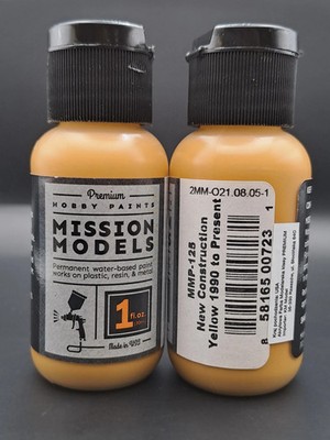 New Construction Yellow (1990 To Present) - Mission Models MMP-125 | eBay