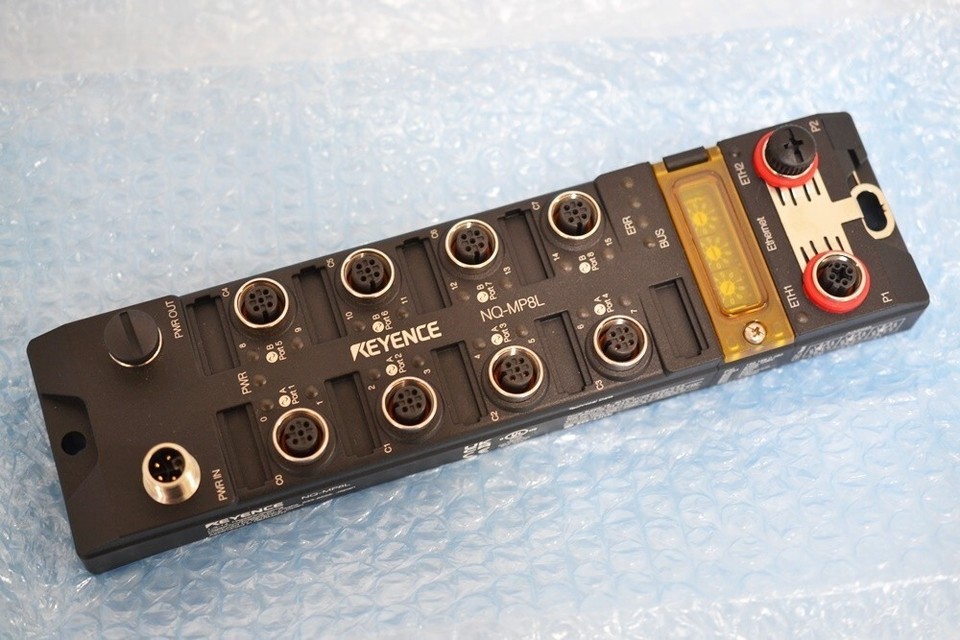 Keyence NQ-MP8L Multi-Protocol Master Module Compatible IO-Link US Free ...